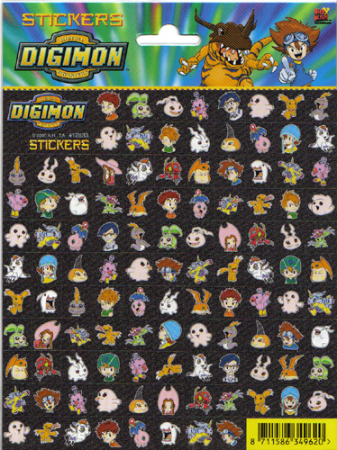 Digimon Stickers, Jacques Crafts